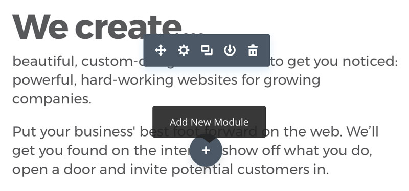 Adding Text Modules In Divi Woodswork Training Tips