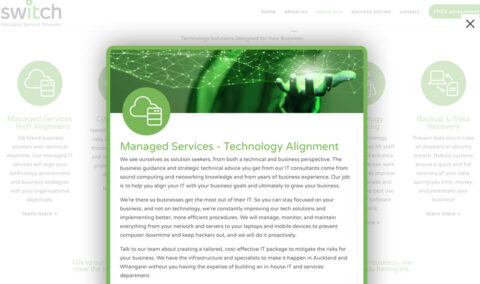 Simple Overlay Solution | Woodswork Web Design Tips